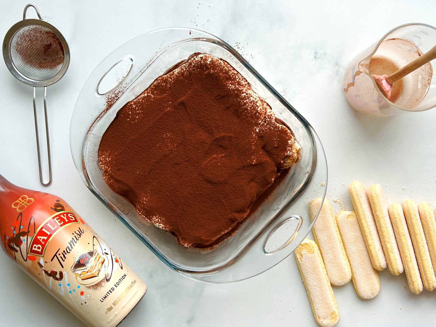 Schnelles Baileys Tiramisu - ANA + NINA